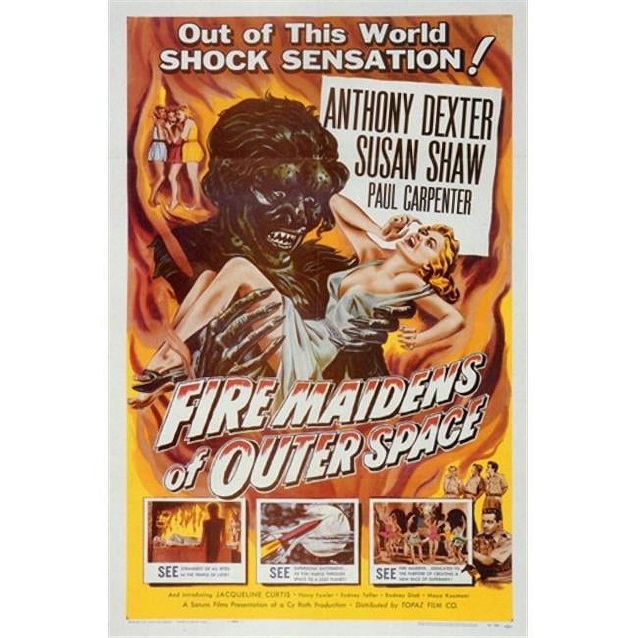 Fire Maidens from Outer Space Movie Poster (11 x 17) - Walmart.com