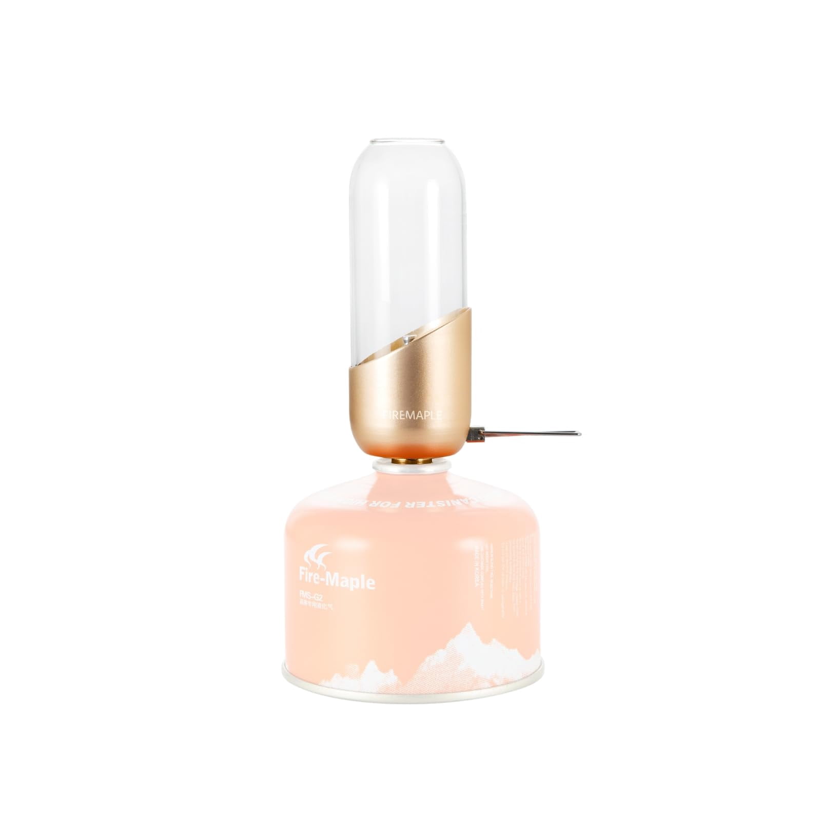 Fire-Maple Orange Camping Lantern Glass, Steel & Aluminum | Propane or ...