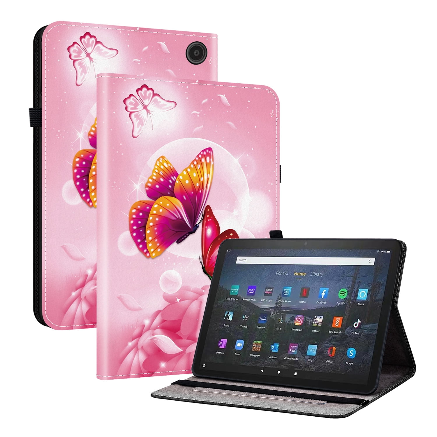 For Fire Max 11 Tablet (11", 13th Gen) Folio Case with Stand/Card Slots ...