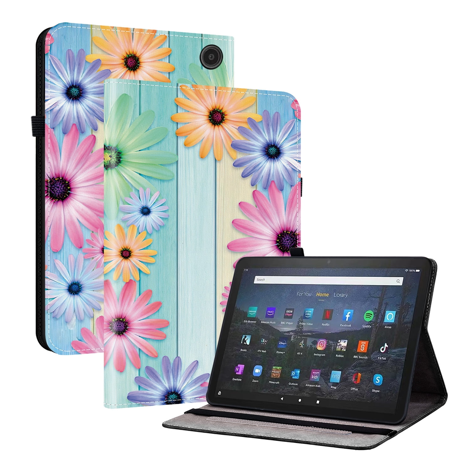 For Fire Max 11 Tablet (11", 13th Gen) Folio Case with Stand/Card Slots ...