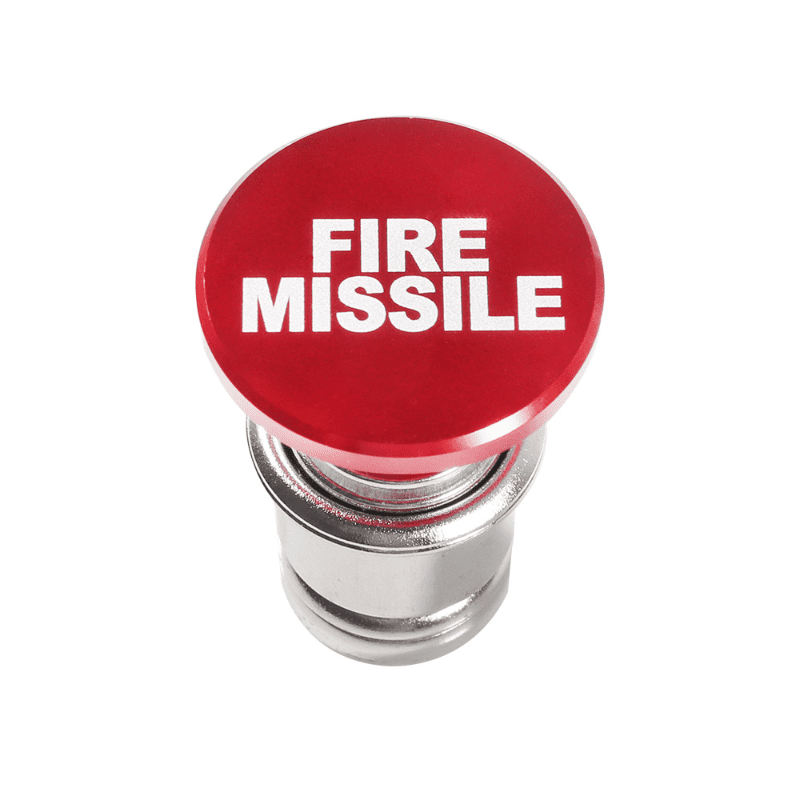 Fire Missiles Button Car Cigarette Lighter Anodized Aluminum 12 Volt ...