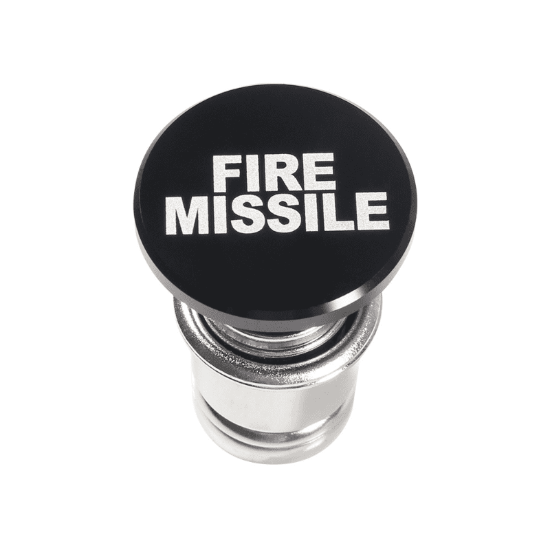 Fire Missiles Button Car Cigarette Lighter Anodized Aluminum 12 Volt ...