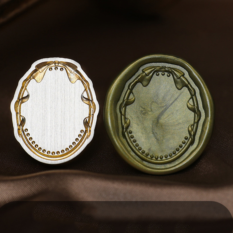 Fire Paint Seal Wax Stamp Heads Po Frame Series Sealing Wax Stamp Head ...