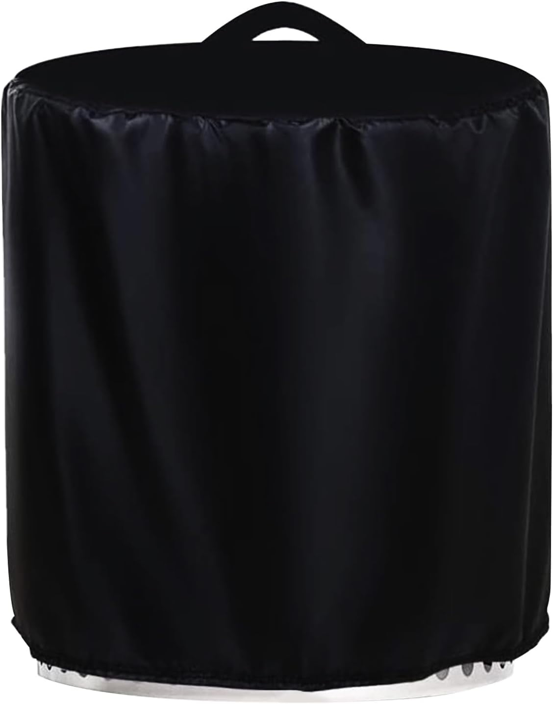 Fire Pit Cover, 600D Heavy Duty Round Stove Bonfire Cover with ...