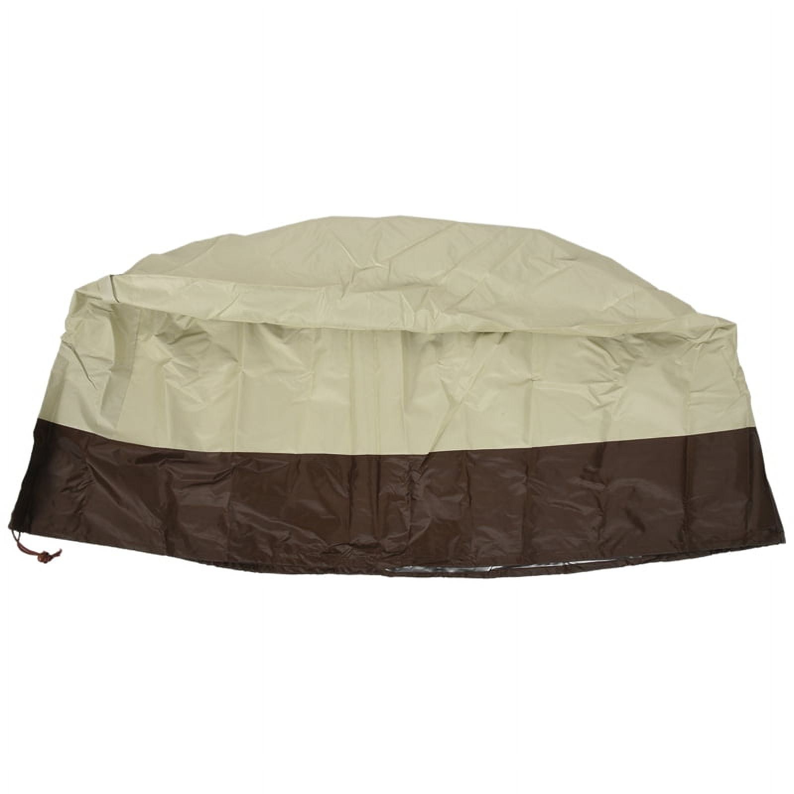 Waterproof 210D Fire Pit Cover Round- Fits 34/35/36 Inch Bowl (36 Inch ...