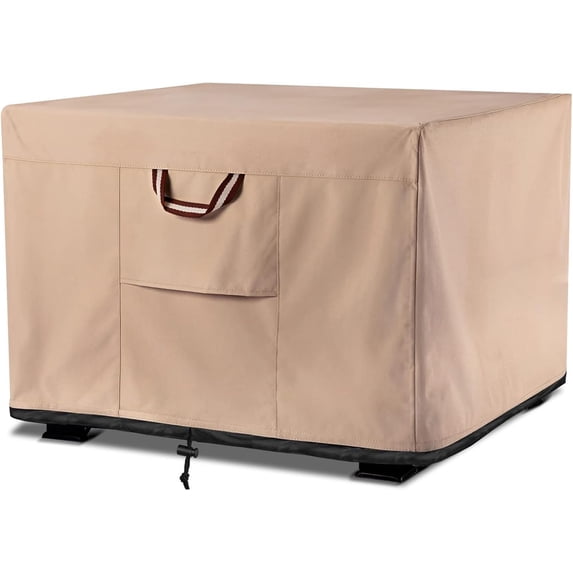 Fire Pit Cover Square-33-36 Inch 900D -Resistant and and and Fading ...