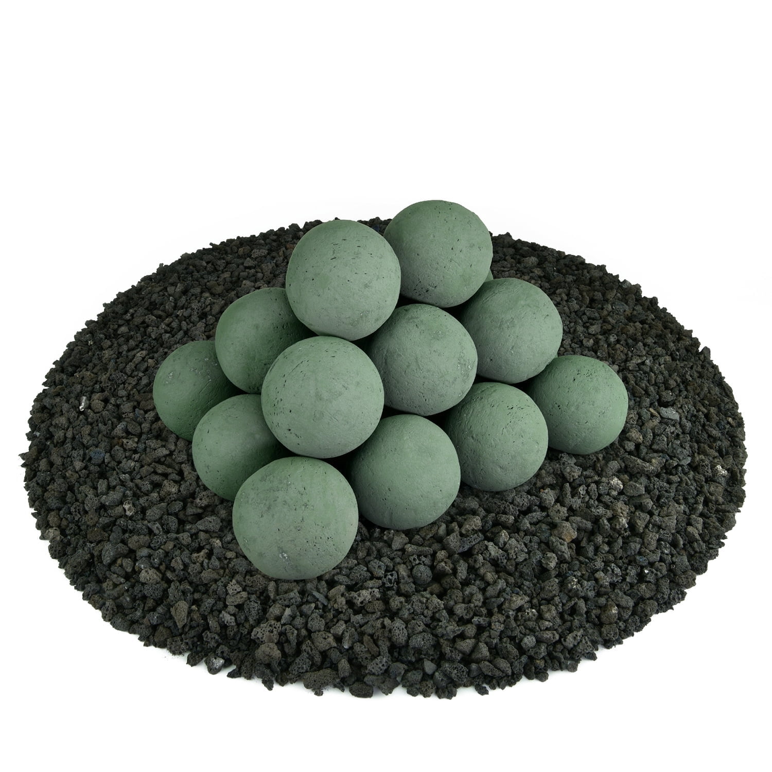 Fire Pit Essentials Ceramic Fire Balls for Indoor/ Outdoor Fire Pits or ...
