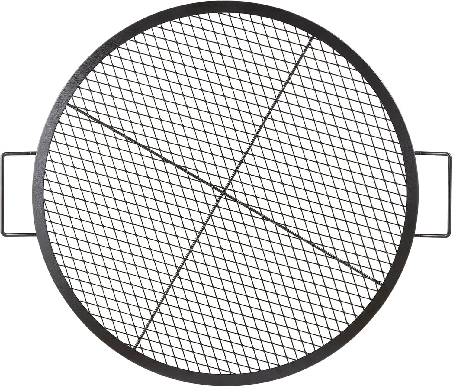 Fire Pit Grill Grate, Rectangle Cooking Grate, Heavy Duty Steel ...