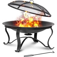 Mini Camping Stove Tabletop Fire Pit with Stand Outdoor Fireplaces ...