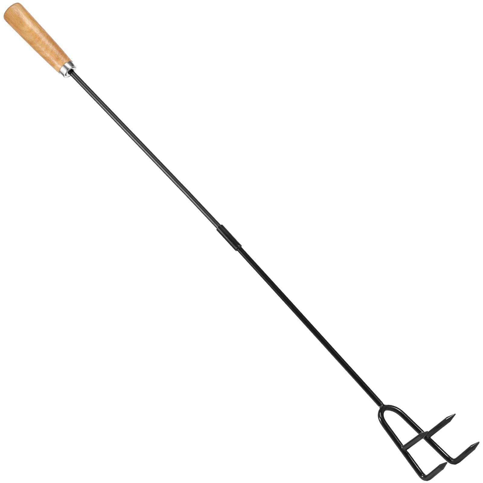 Fire Pit Poker 32/33 Inch Iron Outdoor Campfire Poker Stick 2/4 Prong ...