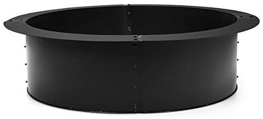 Fire Pit Ring Outdoor Firepit Rim Liner 30-Inch Inside Thick Heavy Duty ...
