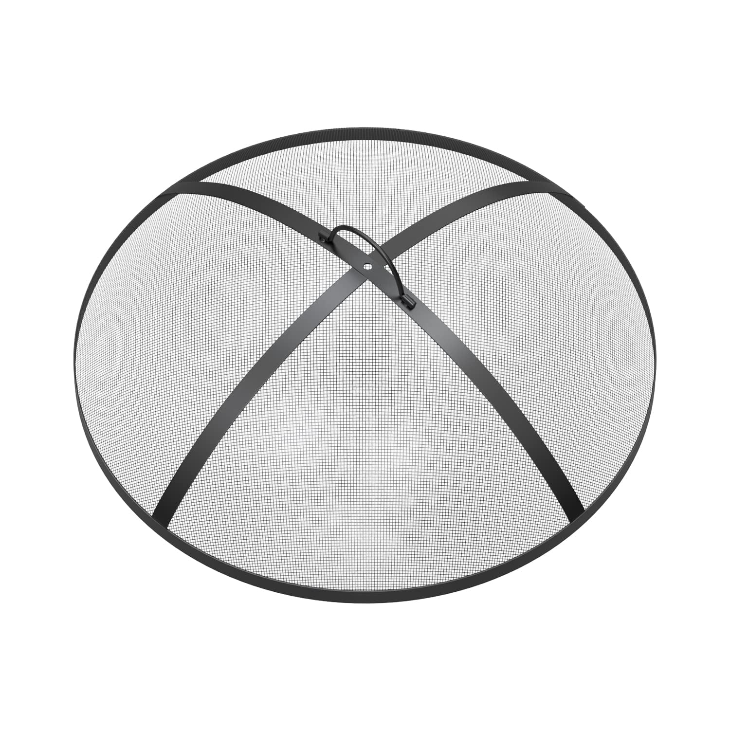 Fire Pit Spark Screen Round 30 Inches, Fire Pit Metal Cover, Outdoor ...