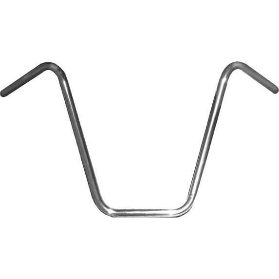 Fire Power 23-12537 Handlebar 7/8" Ape Hanger 18" Rise - Chrome ...