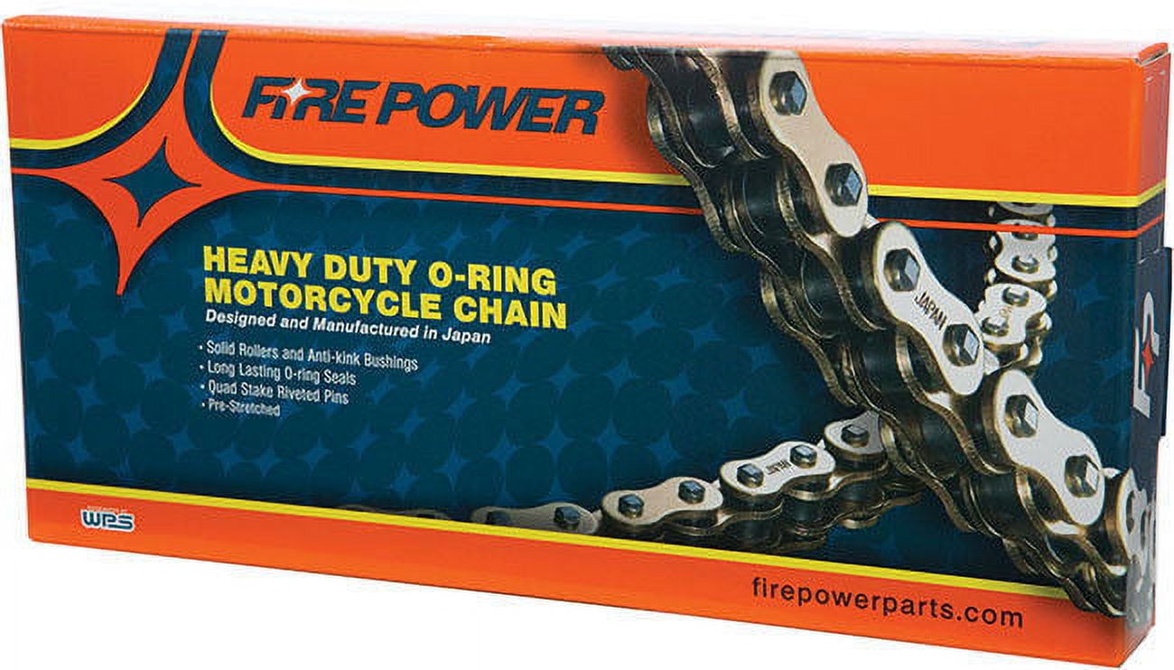 Fire Power 530 O-Ring Heavy Duty Chain, 112 Link - Natural - Walmart.com