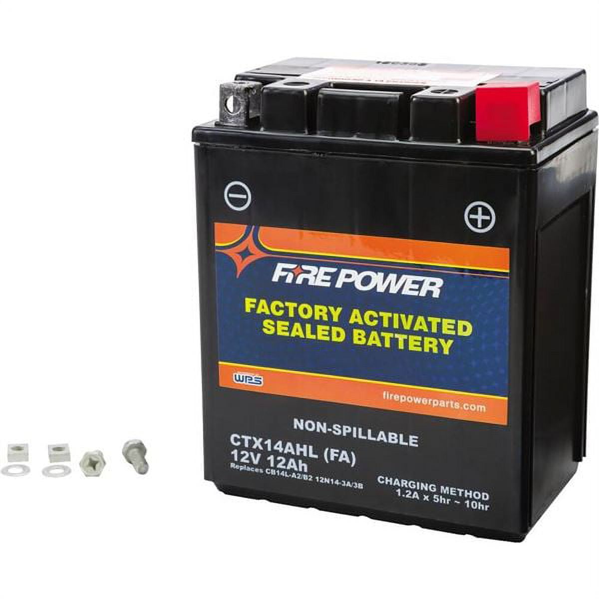 Fire Power Battery CTX14AHL / CB14L-A2 Sealed Factory Activated ...