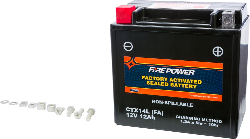 Fire Power Sealed Factory Activated Battery CTX14L-BS(FA) Compatible ...