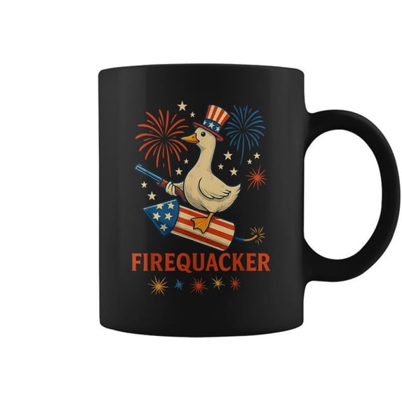 Fire Quacker Meme Goose Fireworks America 4Th Of July Coffee - Walmart.com