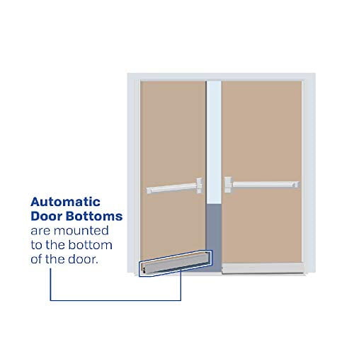 Fire Rated/Concealed Automatic Door Bottom with Double Jacket Solid ...