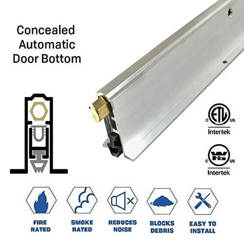 Fire Rated/Light Duty/Concealed Automatic Door Bottom with Solid Rubber ...