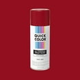 Fire Red, Quick Color All Purpose Gloss Spray Paint-390614, 10 oz ...