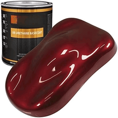 - Fire Red Urethane Basecoat Auto Paint - Gallon Paint Color Only ...
