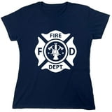 Fire Rescue Department Sarcastic Humor Costume Novelty Funny Women's ...