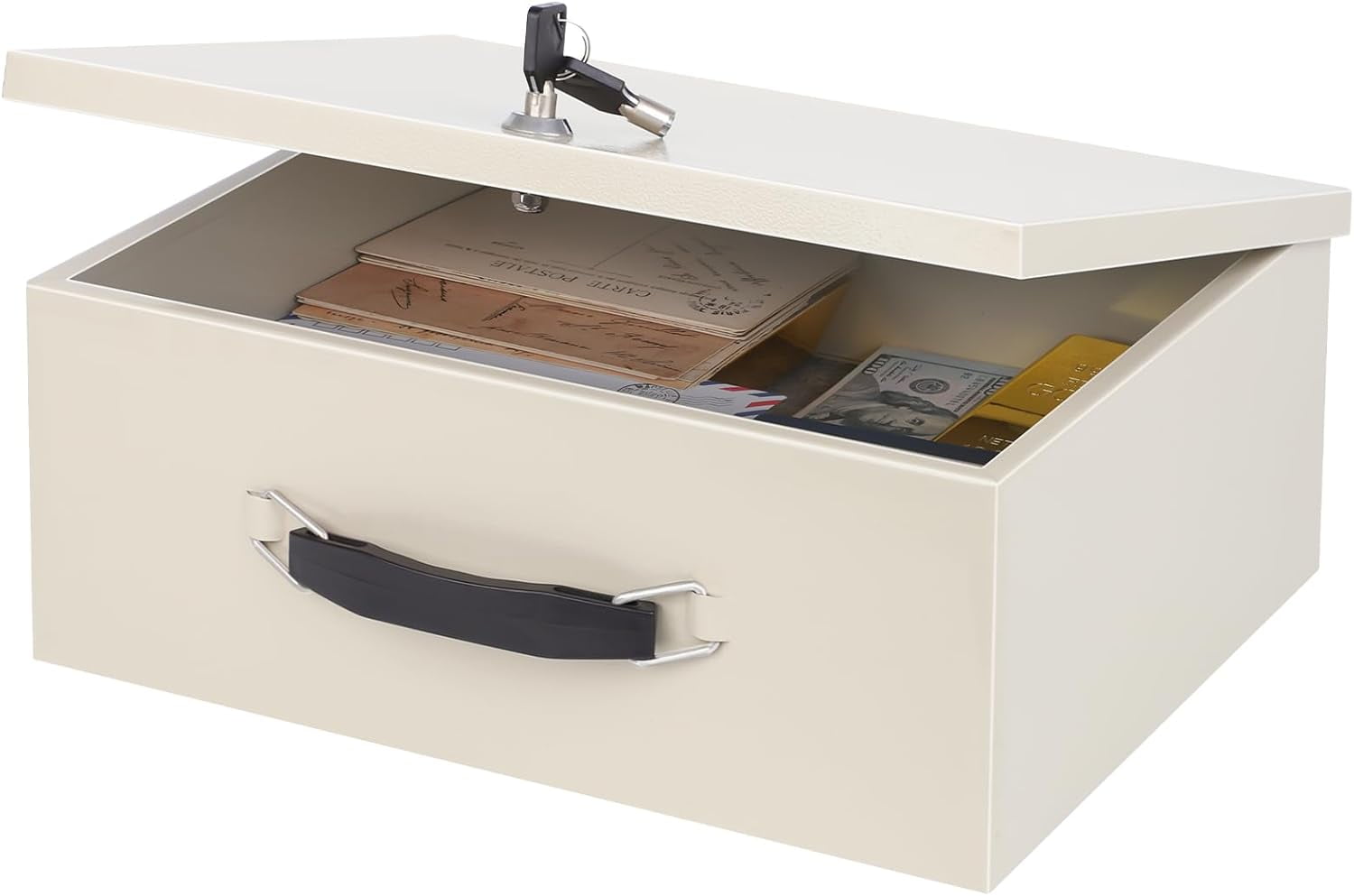 Fire Resistant Safe Fire Safe Box with Key Lock for Home Office ...