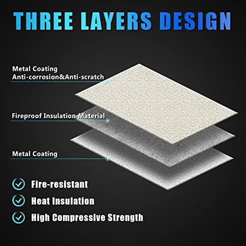 Fire Resistant Safe Fire Safe Box with Key Lock for Home Office ...