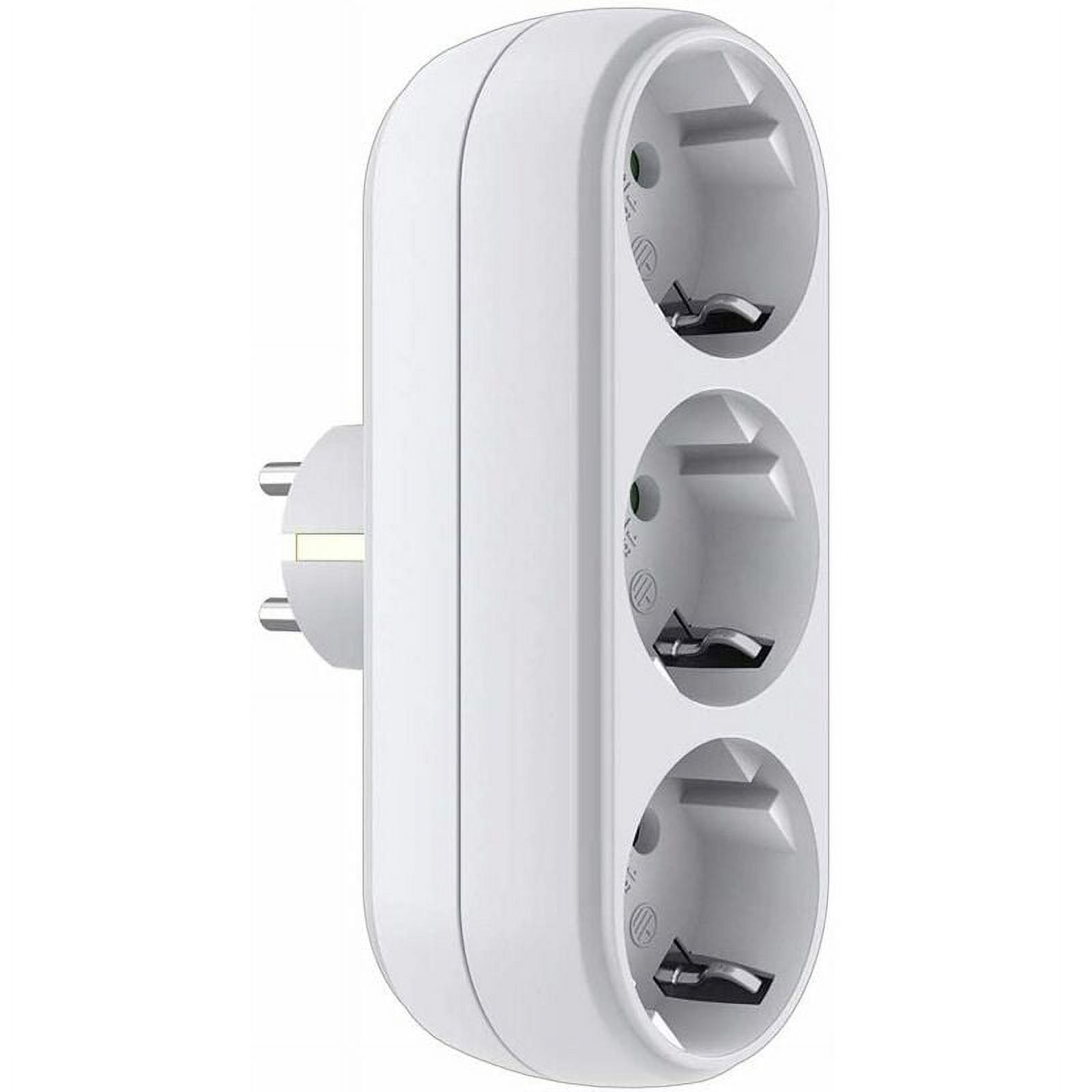 Fire Retardant Abs Power Strip, Oval Design Optimized For Multiple ...