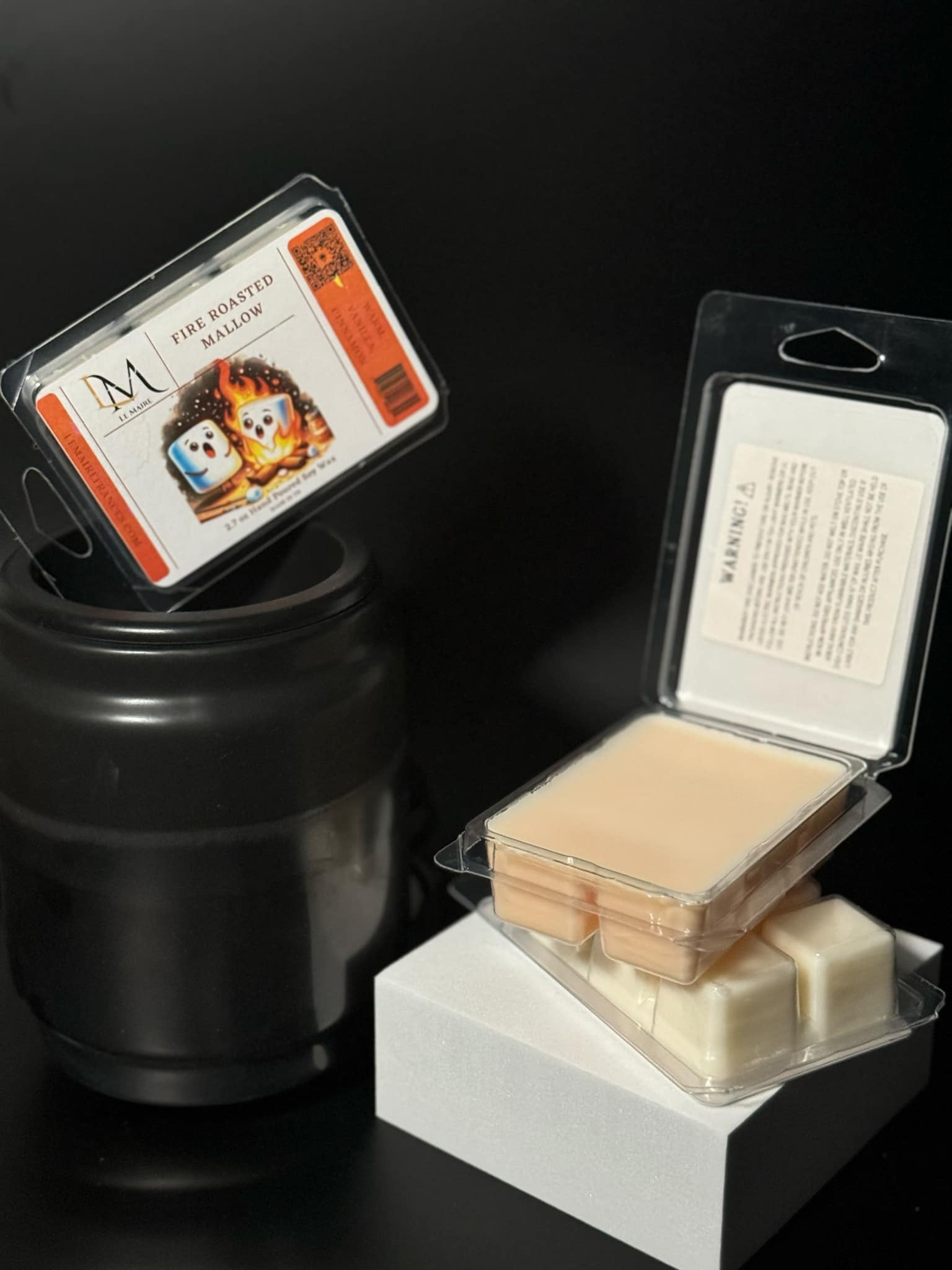 Fire Roasted Mallow Soy Wax Melt Dye Free - Walmart.com