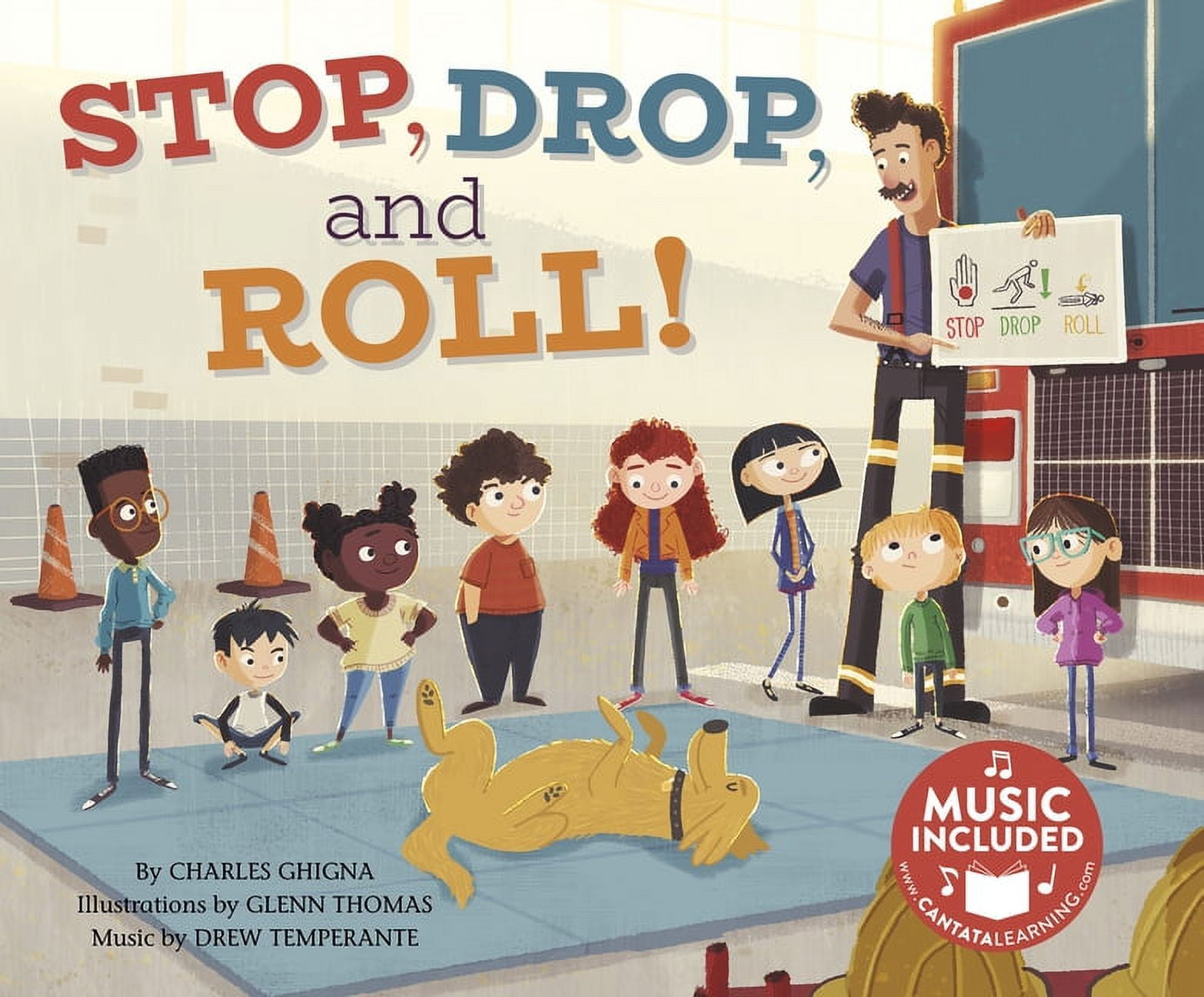 Fire Safety Stop, Drop, and Roll!, (Paperback) - Walmart.com