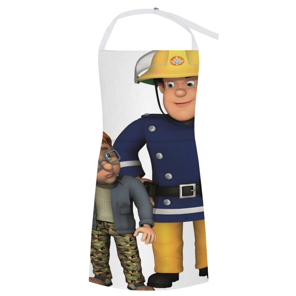 Fire Sam Pattern Apron Fashionable And Durable The Focus Of Gatherings ...