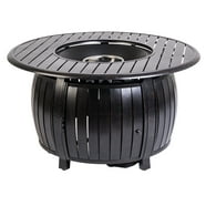 Mayfair Lightweight Concrete Outdoor 50,000 BTU Rectangular Fire Pit ...
