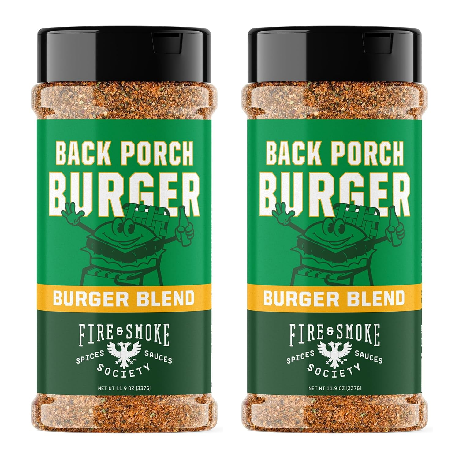 Fire & Smoke Back Porch Burger Seasoning | BBQ Rub for Smoking and ...