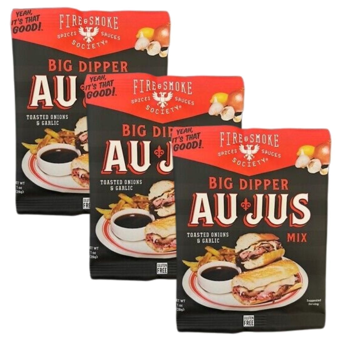 Fire & Smoke Big Dipper Au Jus Mix 1 Oz (Pack of 3) - Walmart.com