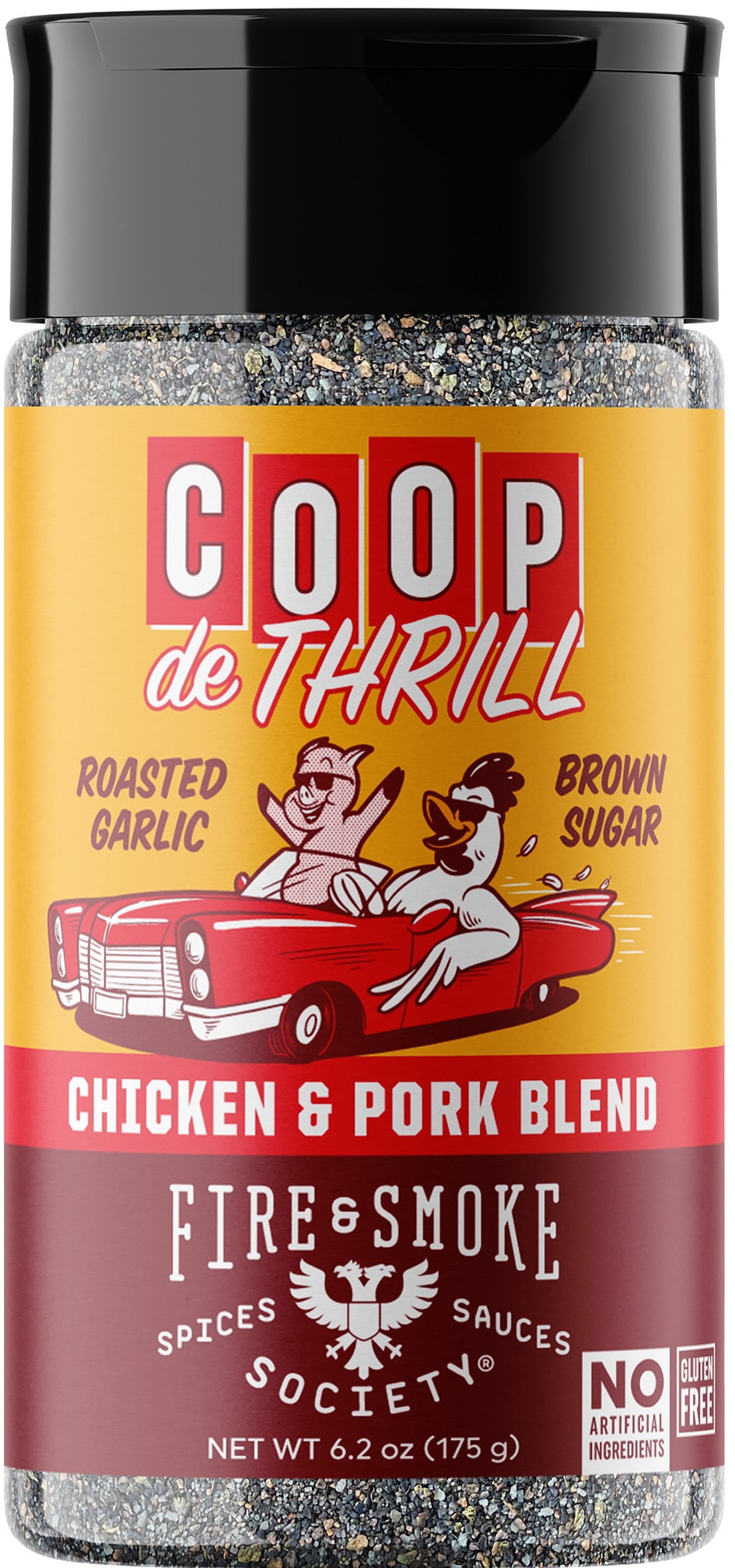Fire & Smoke Society Coop De Thrill BBQ Poultry Seasoning Blend, 6.2 ...