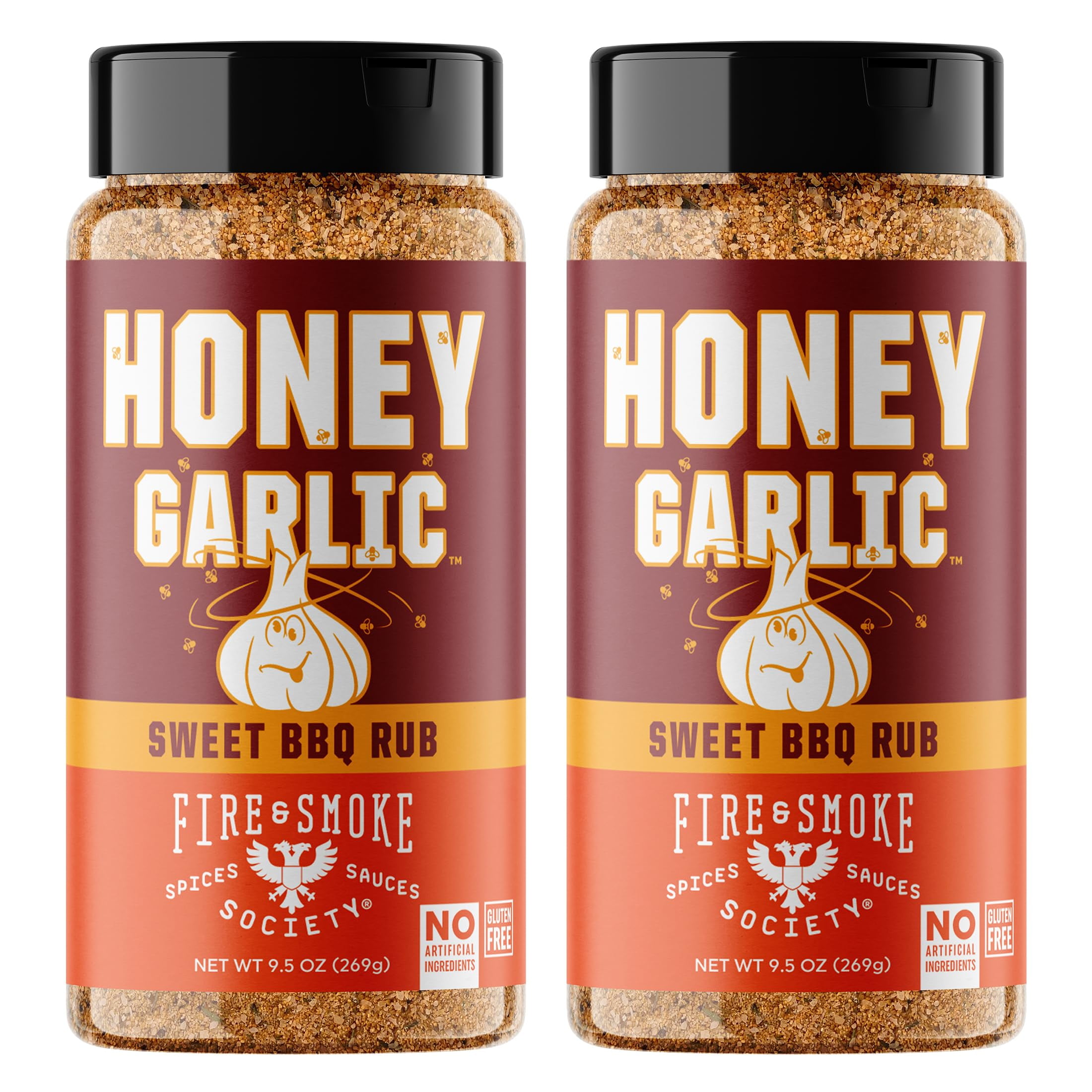Fire & Smoke Society ESF27 Honey Garlic BBQ Rub | Seasonings for ...