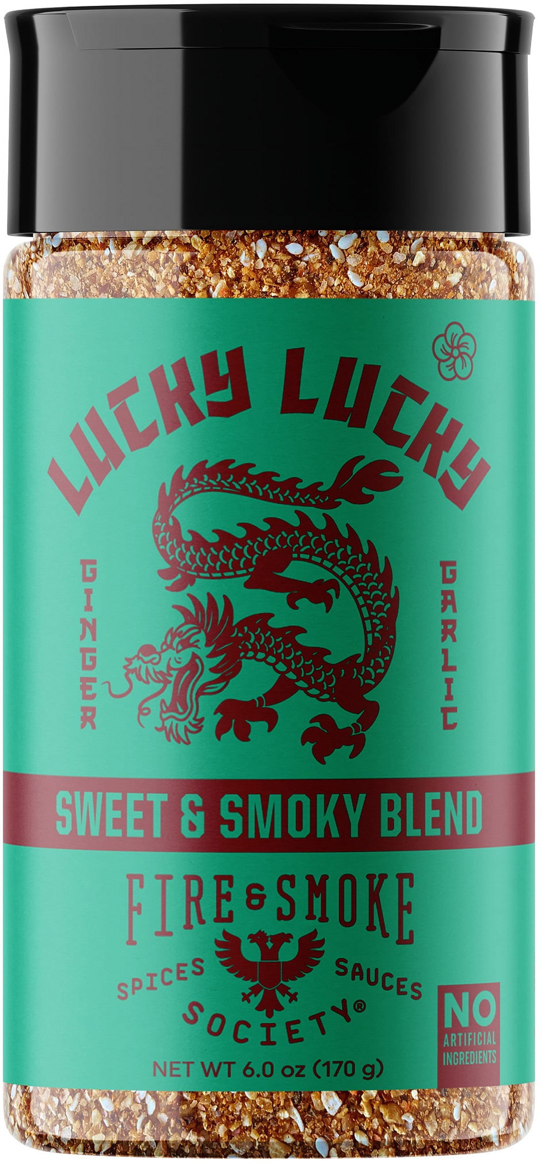 Fire & Smoke Society Lucky Lucky Asian Seasoning, 6 Ounce Mixed Spices ...