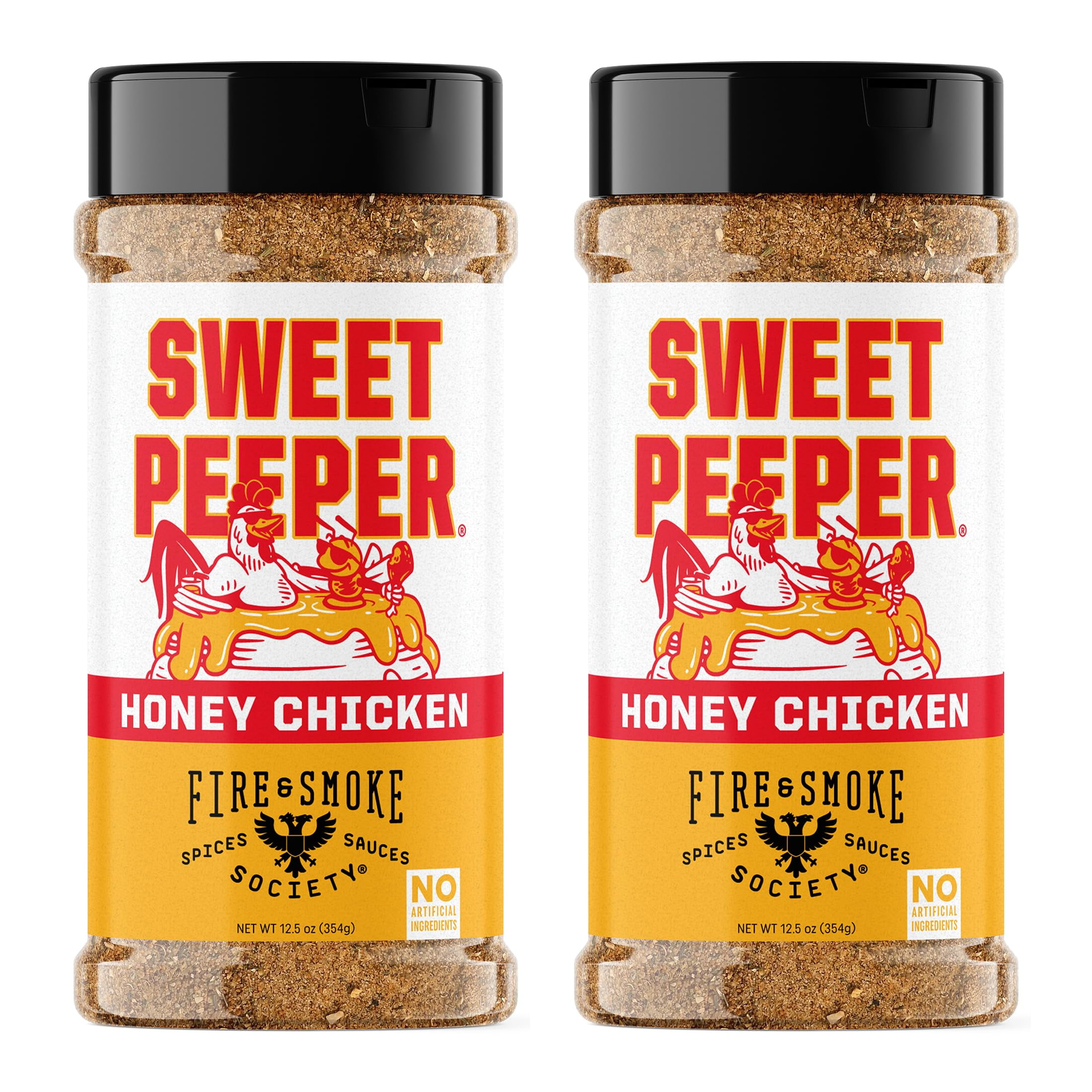 Fire & Smoke Society RRF12 Sweet Peeper | BBQ Seasoning for Smoking and ...