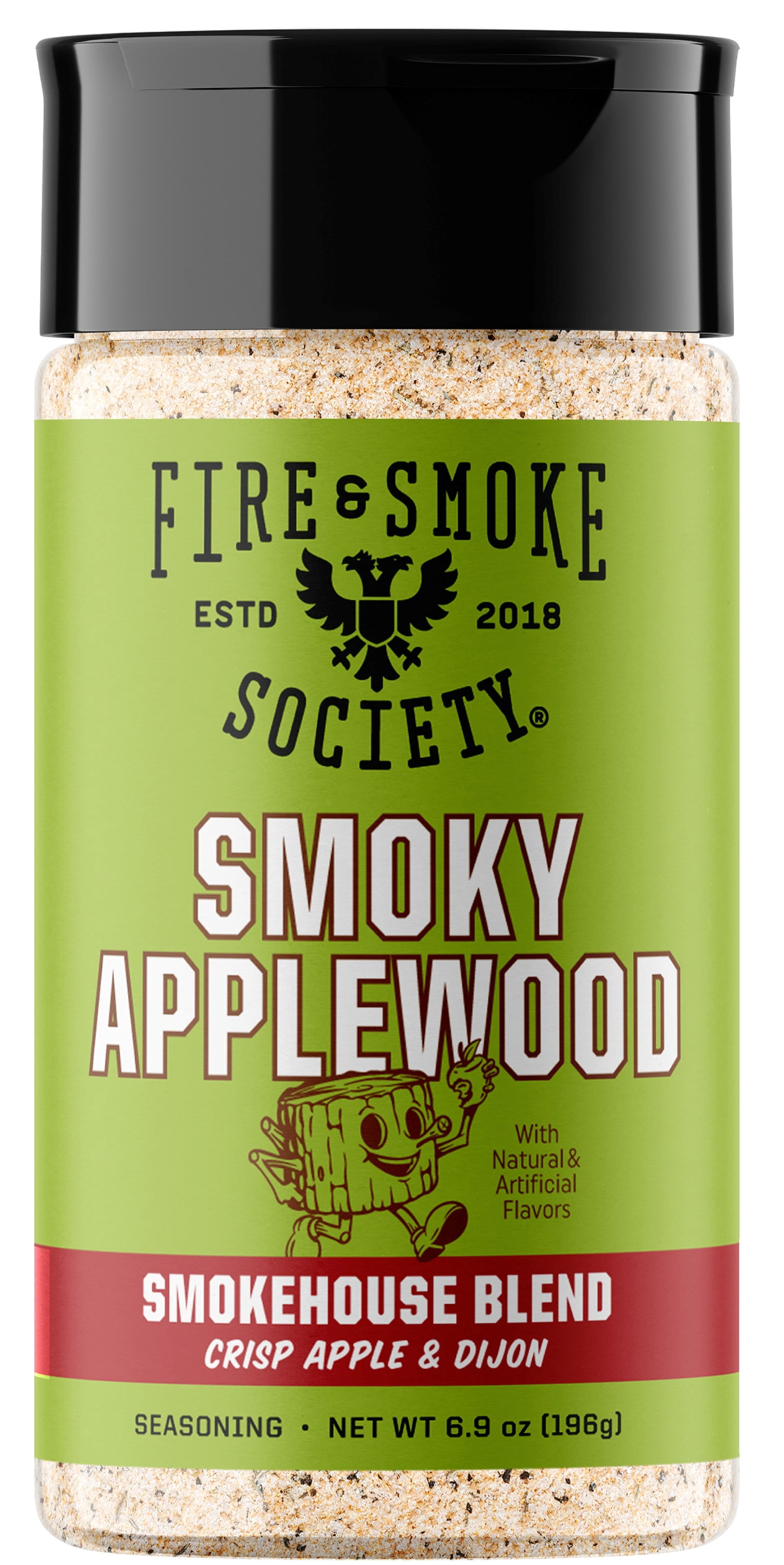 Fire & Smoke Society Smoky Applewood BBQ Seasoning, 6.9 oz Mixed Spices ...