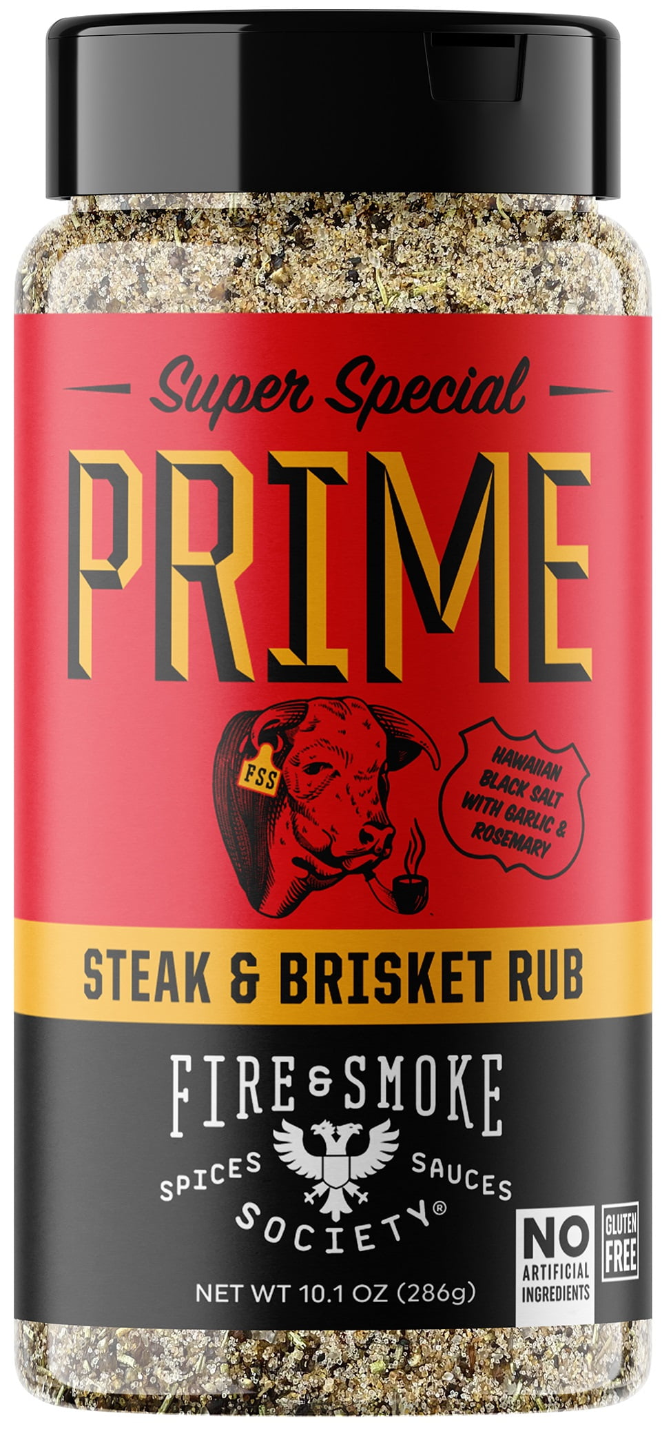 Fire & Smoke Society Super Special Prime, Steak Seasoning, BBQ Rub 10.1 ...