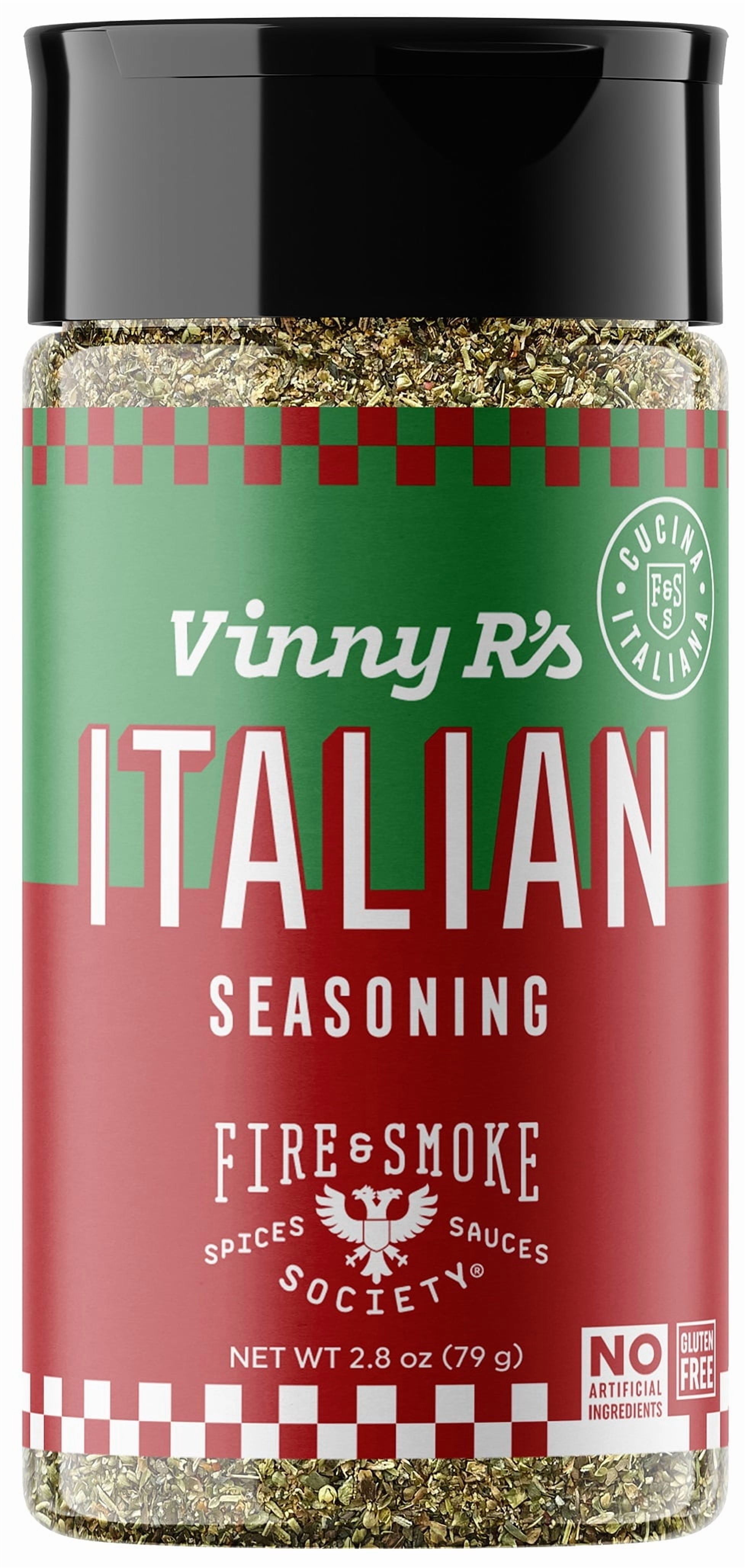 Fire & Smoke Society Vinny R's Italian Seasoning, 2.8 Ounce Mixed ...