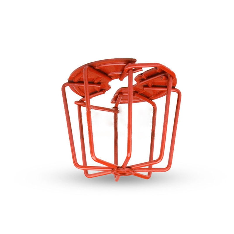 Fire Sprinkler Headguard or Cage Heavy Duty Painted Red for 1/2 inch or ...