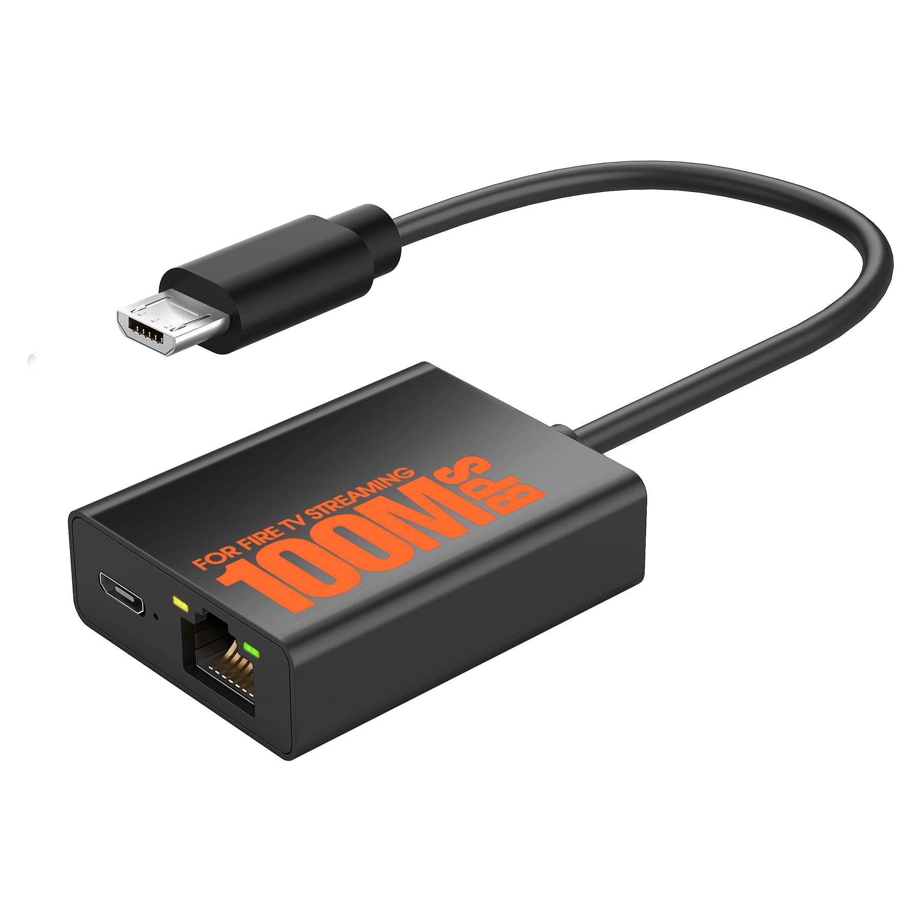 Fire Stick Ethernet Adapter, Micro USB to RJ45 Ethernet Adapter for ...