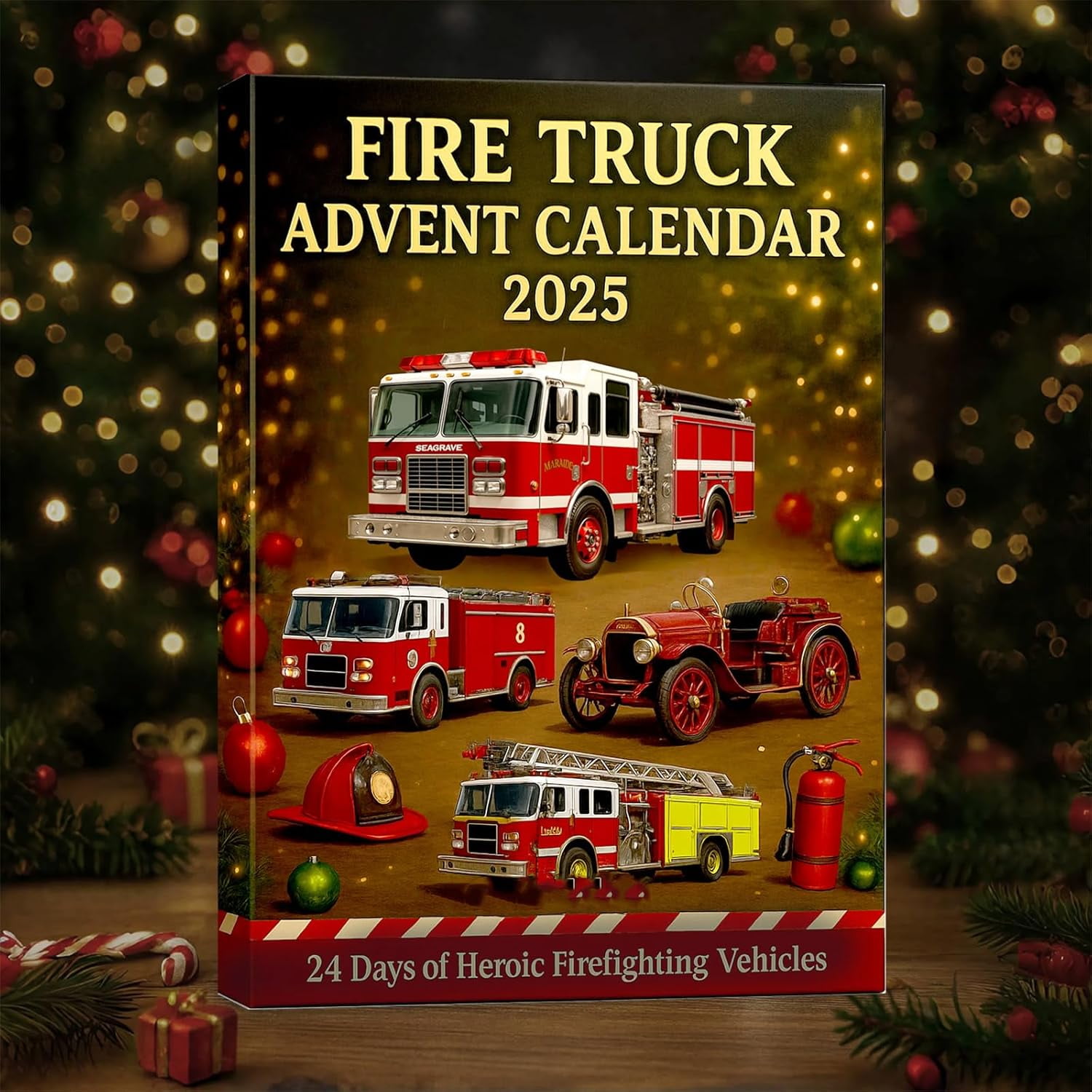 Fire Truck Advent Calendar 2025, 24 Days of Heroic Firefighting ...