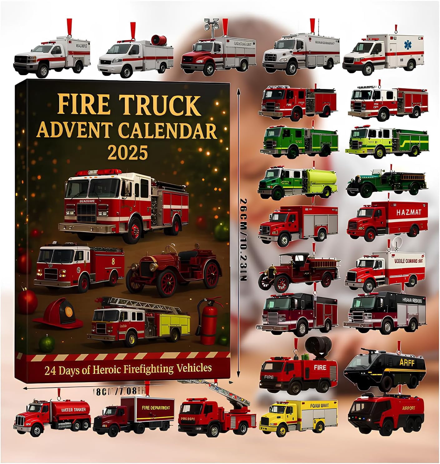 Fire Truck Advent Calendar 2025, 24 Days Of Heroic Firefighting ...