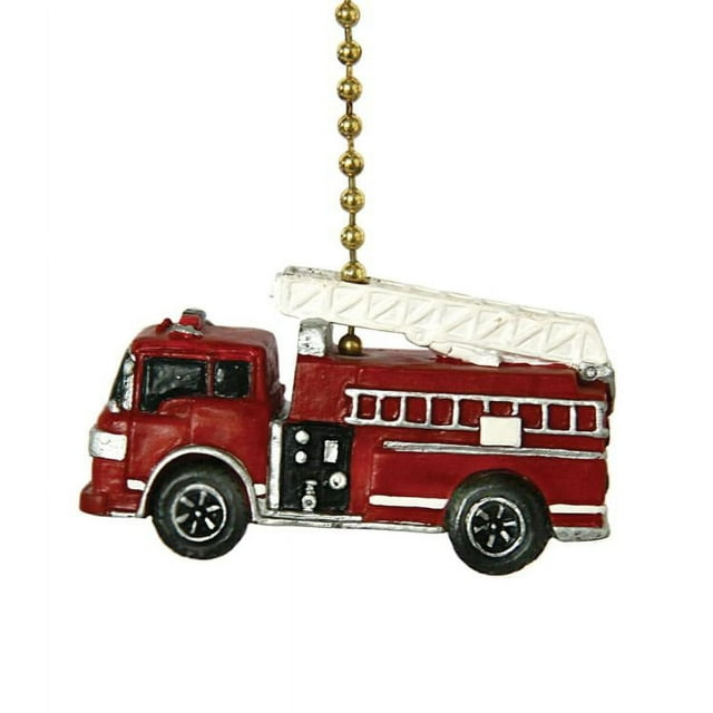 Fire Truck Fire Engine Firefighter Ceiling Fan Pull - Walmart.com