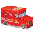 Fire Truck Toy Container Organizer and Storage Box - Walmart.com
