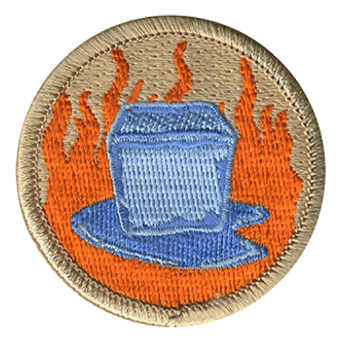 Fire and Ice Scout Patrol Patch (Sew-on) - ClassB - Walmart.com