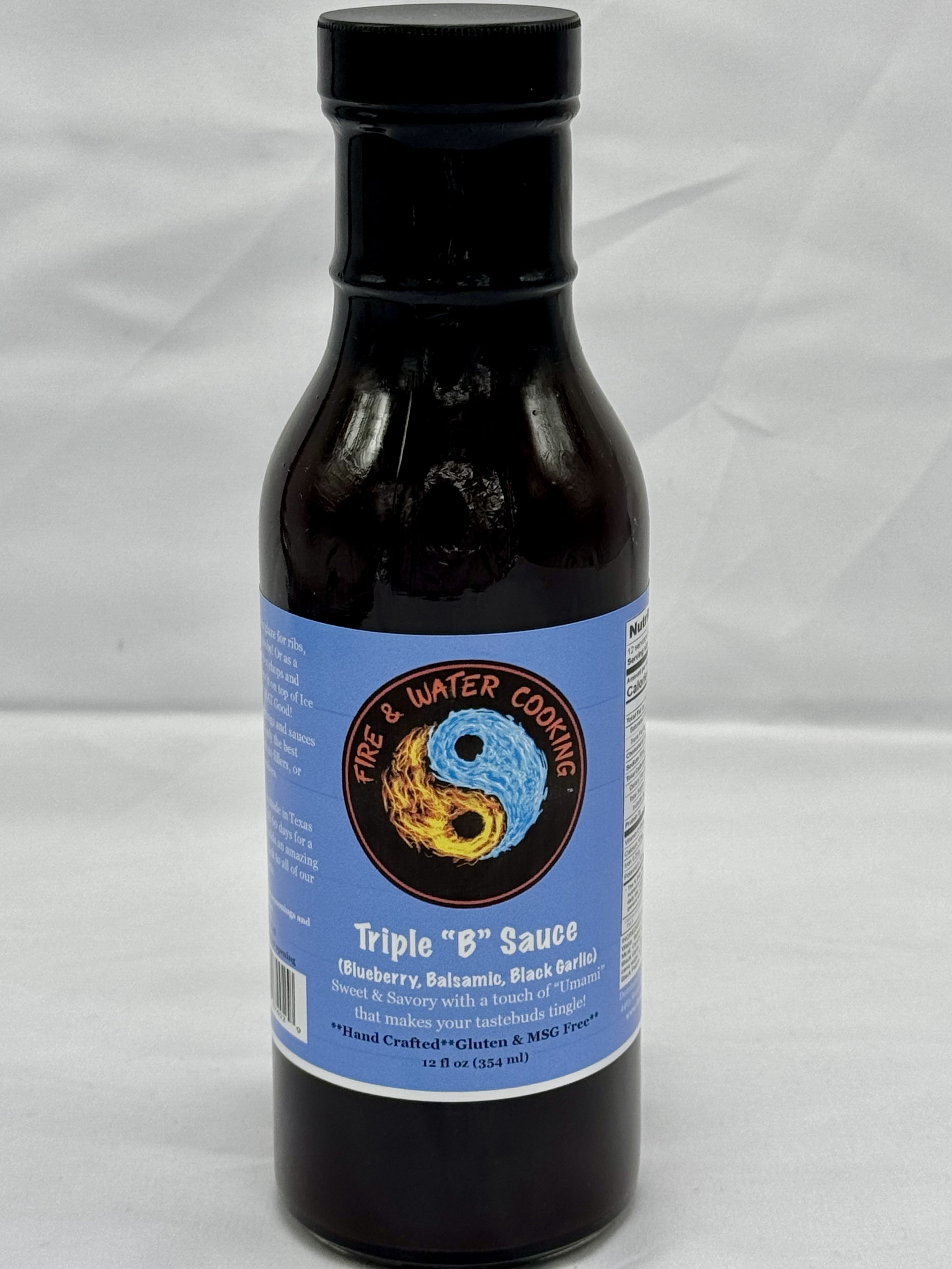 Fire and Water Cooking Gourmet Triple B Sauce - Blueberry, Balsamic ...